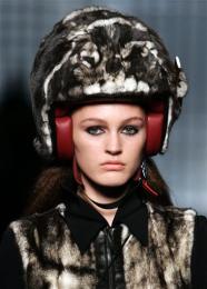 Fur Helmets? So Chic!